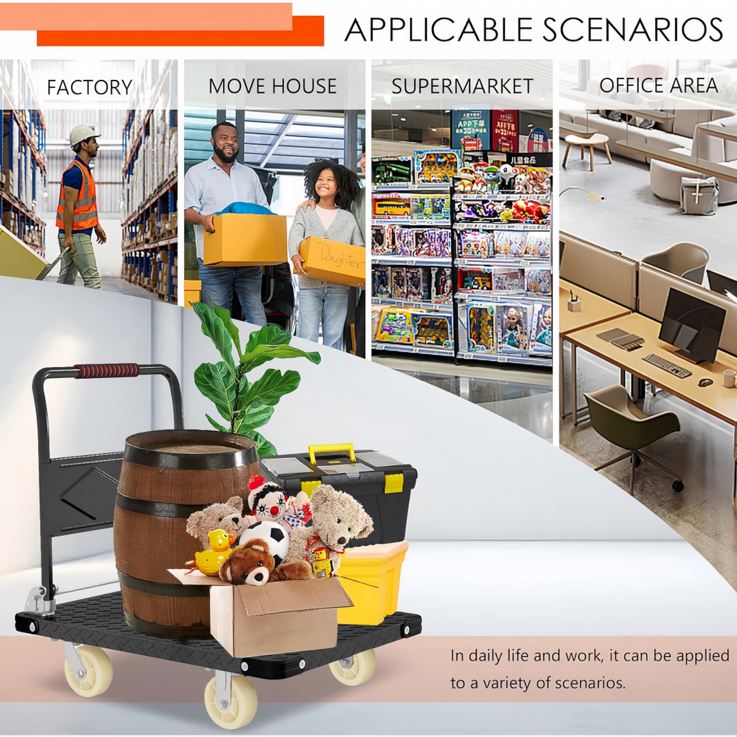 FOLDING TROLLEY – Steel Furniture Warehouse