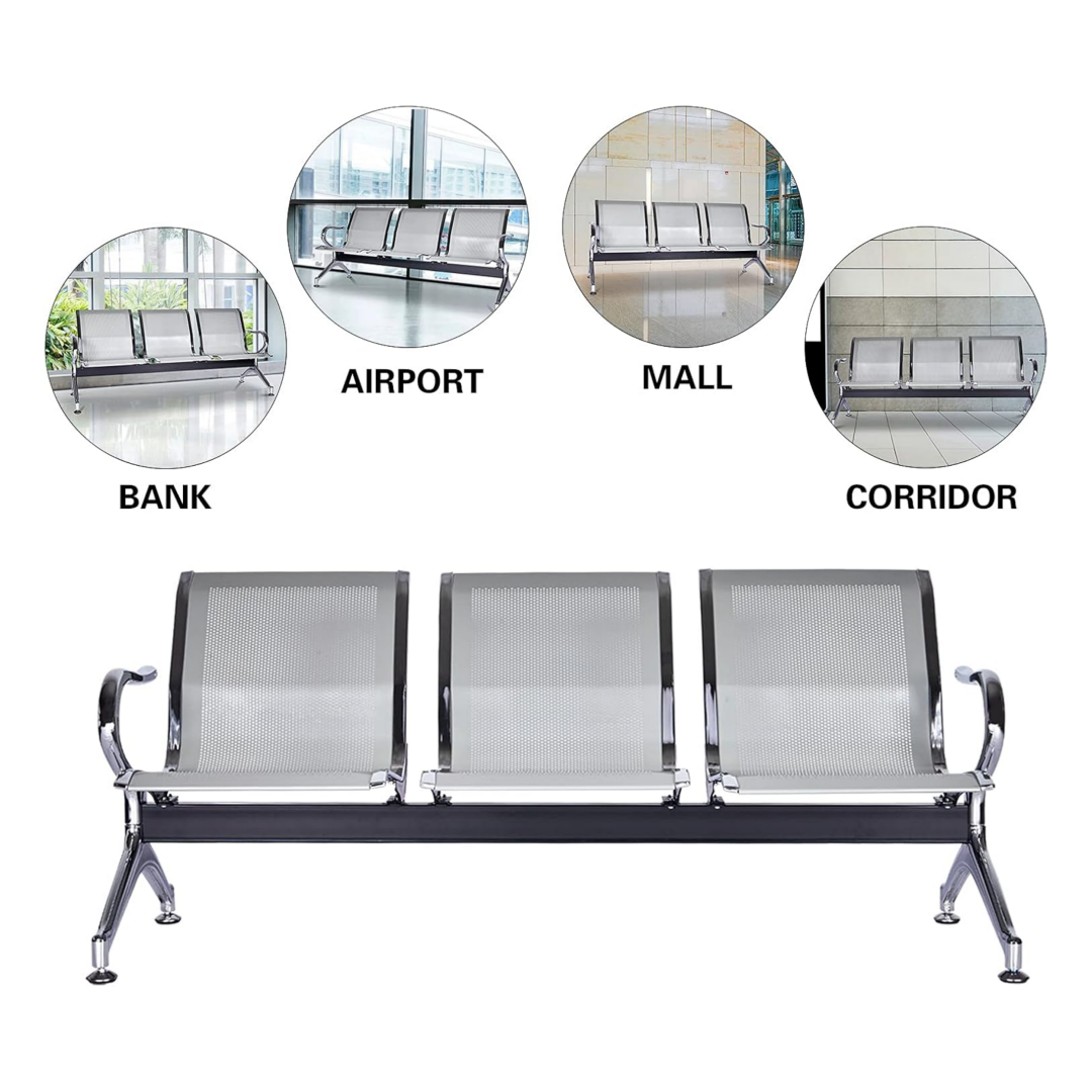 Waiting Area Chairs | Heavy Duty Bench – Steel Furniture Warehouse