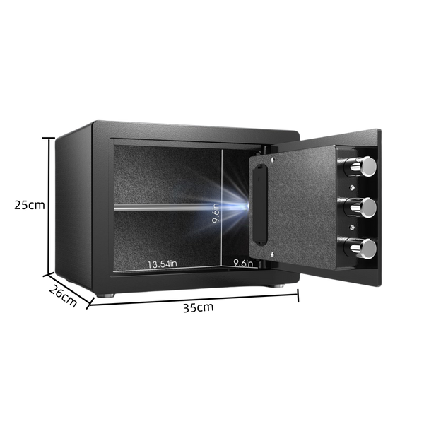 Biometric Fingerprint Safety Box, Alarmed Safes, Electronic Home/Office ...