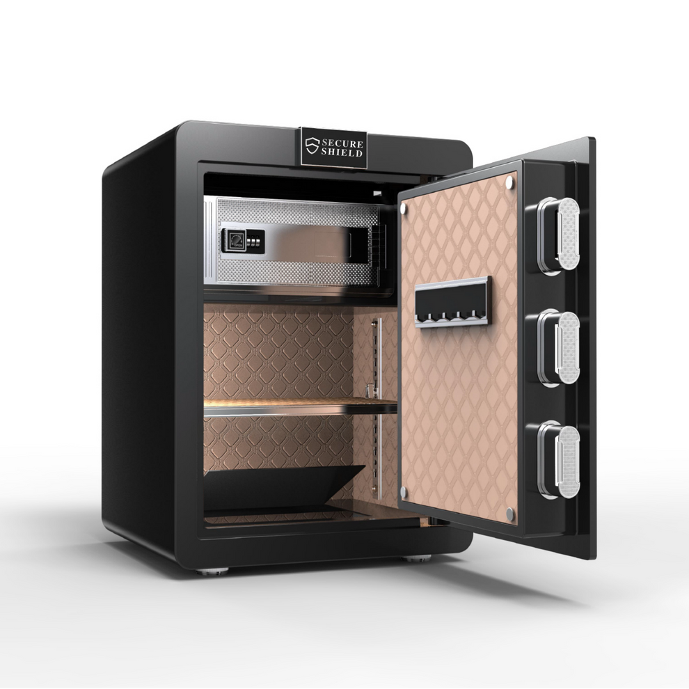 Biometric Fingerprint Safety Box, Alarmed Safes, Electronic Home/Office ...